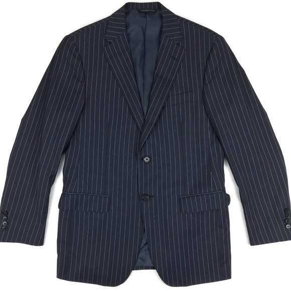 Samuelsohn | Suits & Blazers | Samuelsohn Gable Suit Jacket 39r Black ...